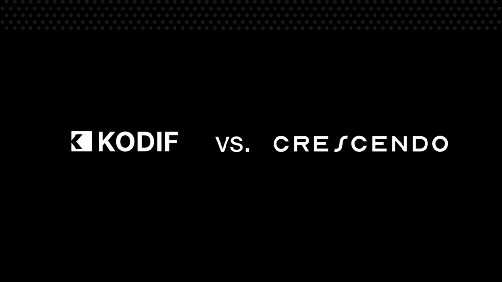 KODIF vs Crescendo: which AI CX platform is right for you? - Kodif
